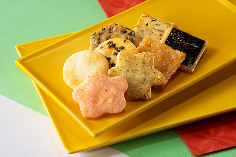 【日本進口食品】日本京都六角蕪村庵NO.1 山春秋仙貝禮盒 | meimaii 美賣